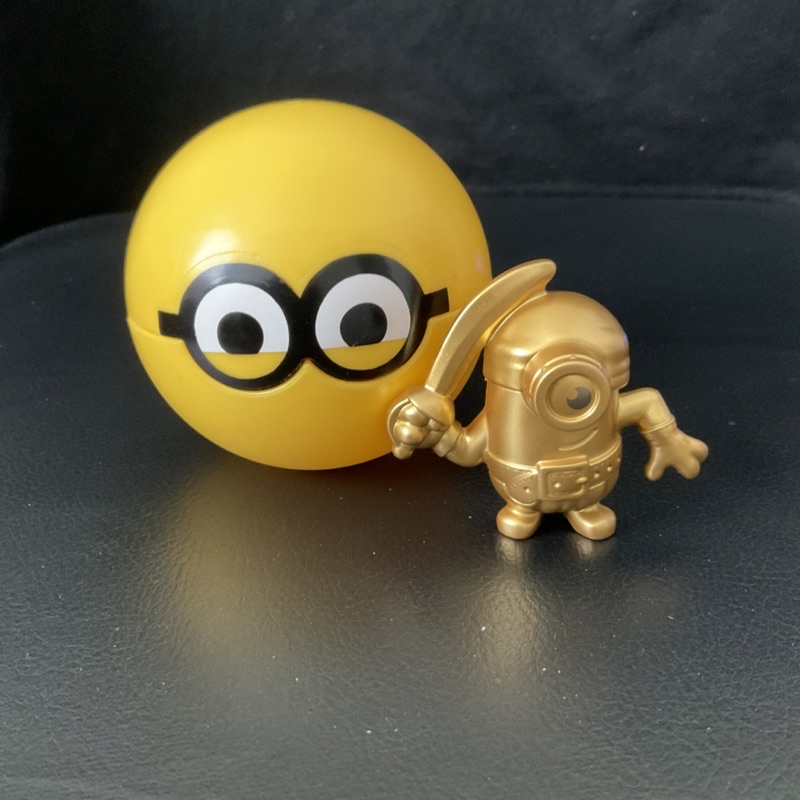 McDonald Happy Meal Minion Toys (gold minion) | Shopee Malaysia