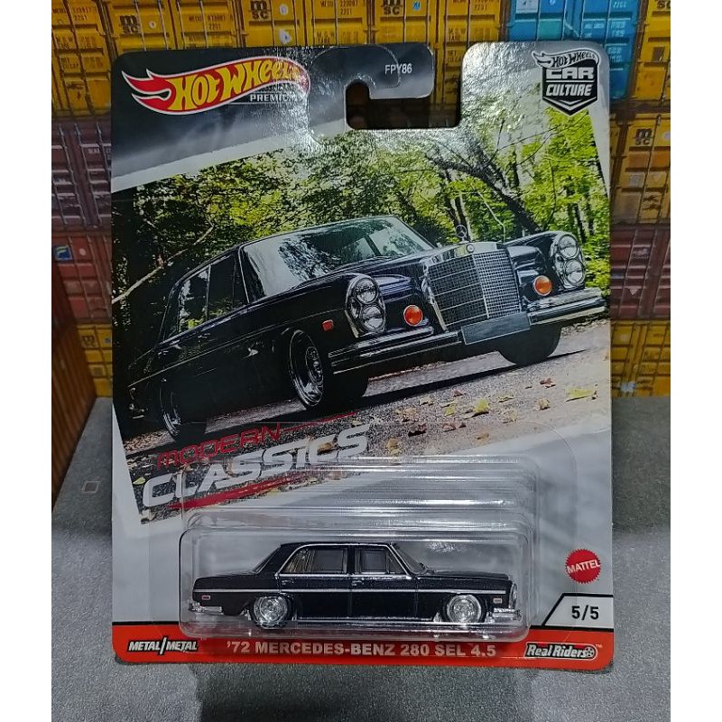 Hot Wheels Premium Car Culture Modern Classics 72 Mercedes Benz 280 SEL 4.5 | Shopee Malaysia