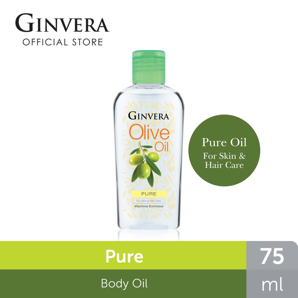 Ginvera Pure Olive Oil (75ml) | Shopee Malaysia