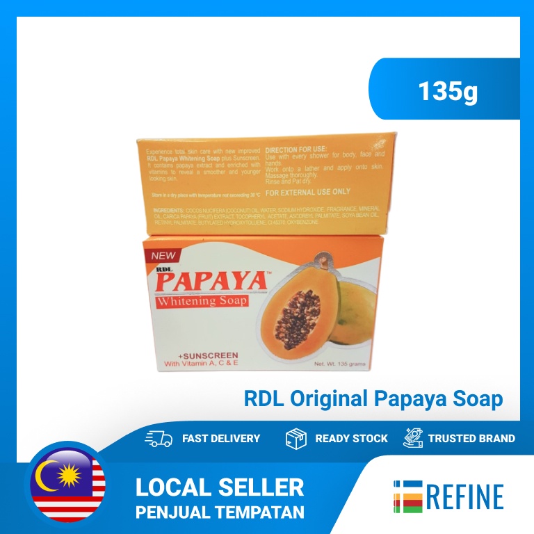 RDL original papaya soap 135g | Shopee Malaysia