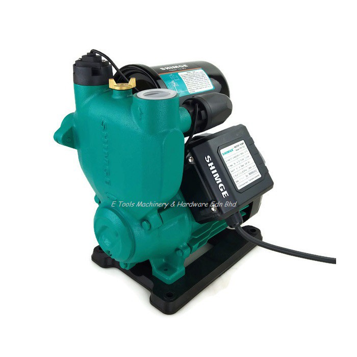 SHIMGE PW750Z FULLY AUTOMATIC SELF-PRIMING BOOSTER PUMP for COLD AND ...