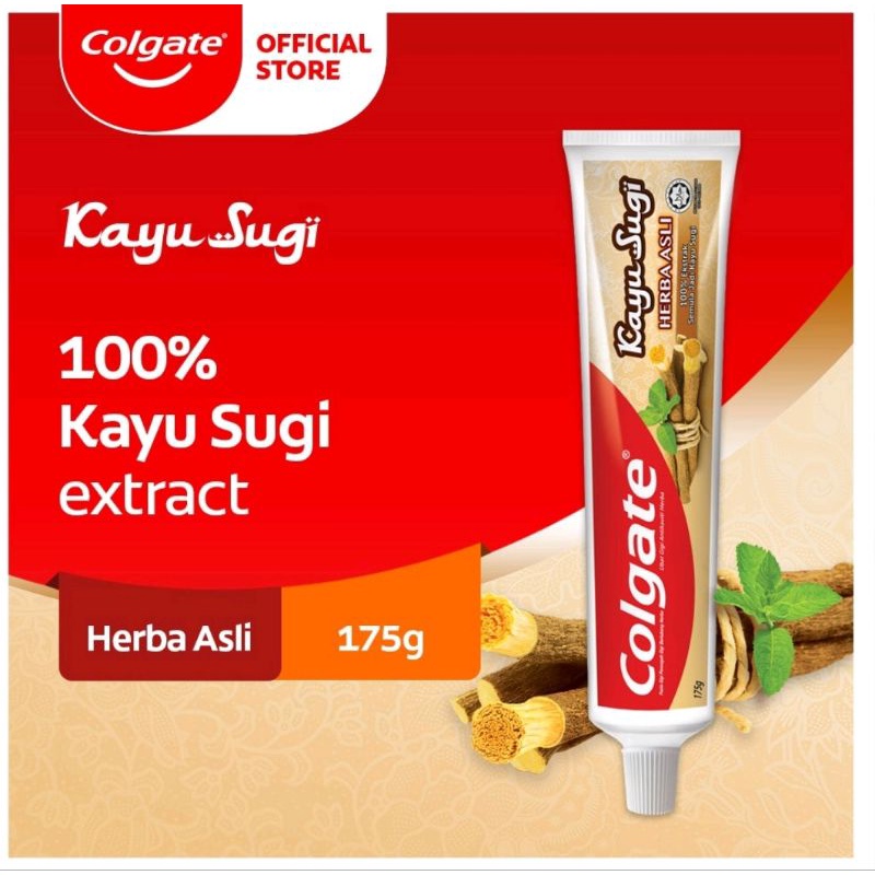 Colgate kayu sugi toothpaste 175g | Shopee Malaysia