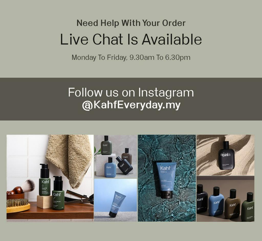 Kahf Official Store Online, November 2022 | Shopee Malaysia