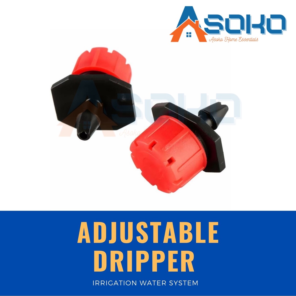 Adjustable Dripper Premium Quality Water Drip Garden Irrigation ...