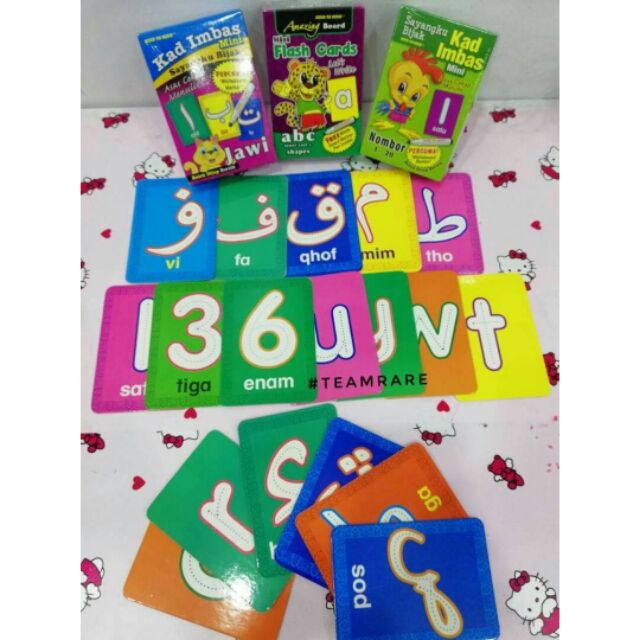 Flash Card magic(123, abc, jawi) | Shopee Malaysia