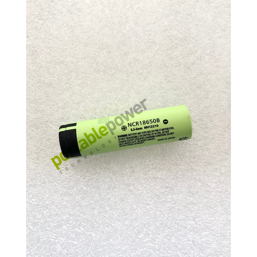 Panasonic NCR18650B Li-ion Battery 3.6V 3400mAh - NCR18650 B 5A ...