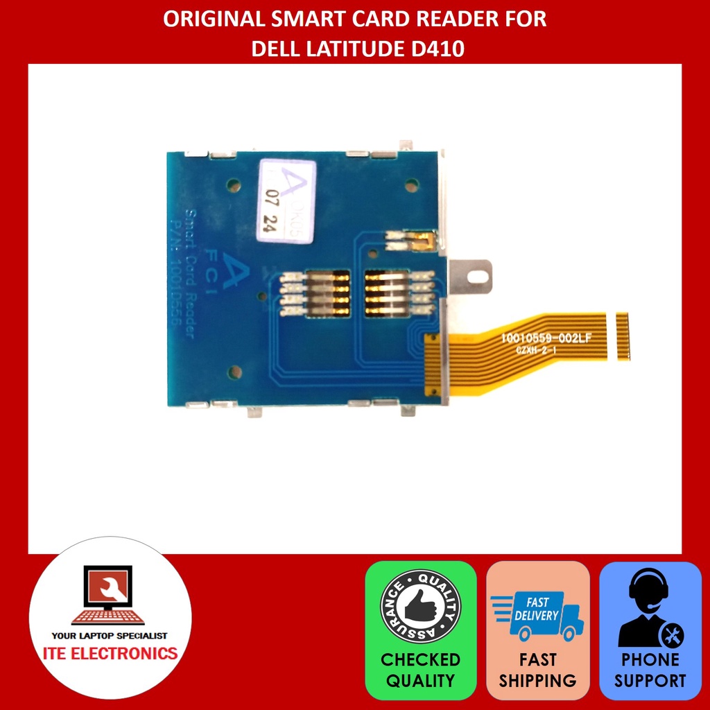 ORIGINAL DELL LATITUDE D410 SMART CARD READER | Shopee Malaysia