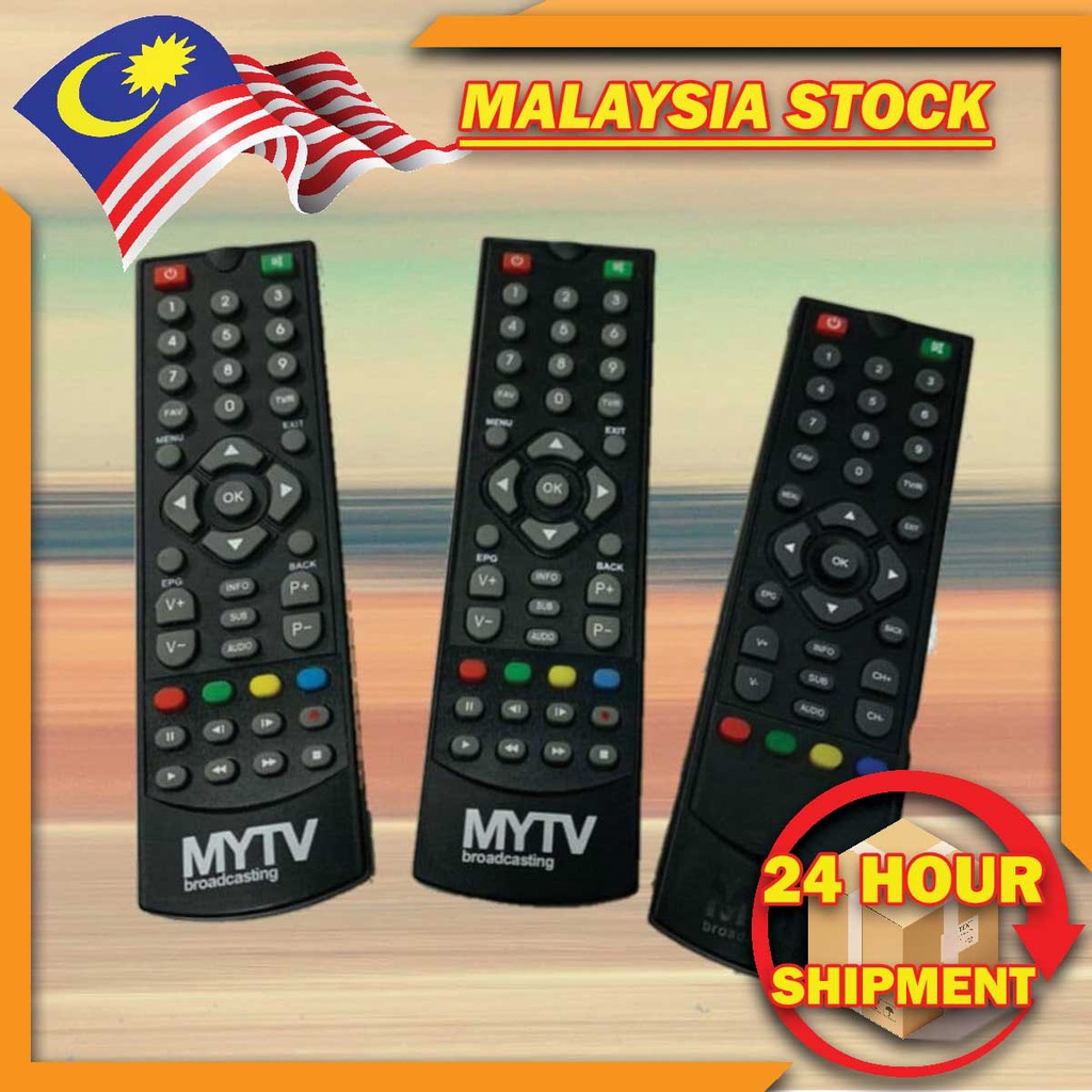 MYTV Remote Control MYTV Government Digital Decoder Khas Untuk Edaran ...