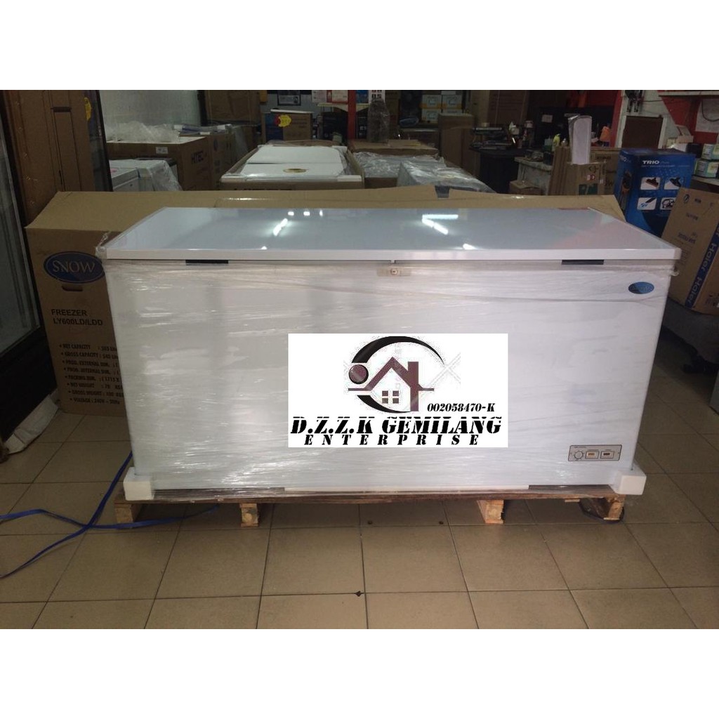 NEW SNOW - Chest Freezer 540 Litre (LY600LD) 5 years warranty | Shopee ...