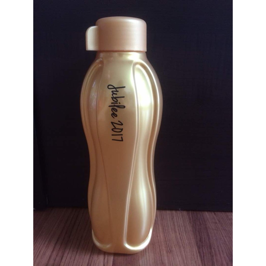 tupperware eco bottle Gold 750ml limited edition | Shopee Malaysia