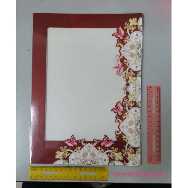 FOLDER SIJIL [DIECUT] RED | Shopee Malaysia