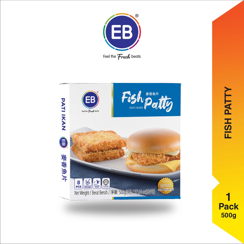 EB Fish Patty (500g) | Shopee Malaysia