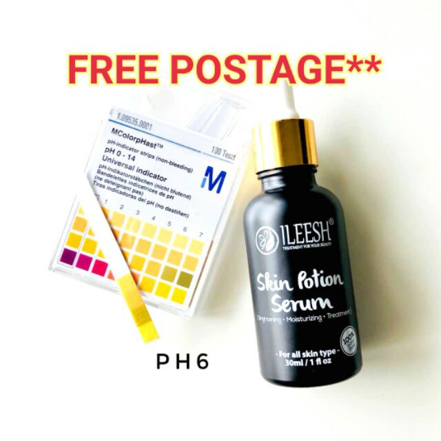 ILEESH SKIN POTION SERUM | Shopee Malaysia