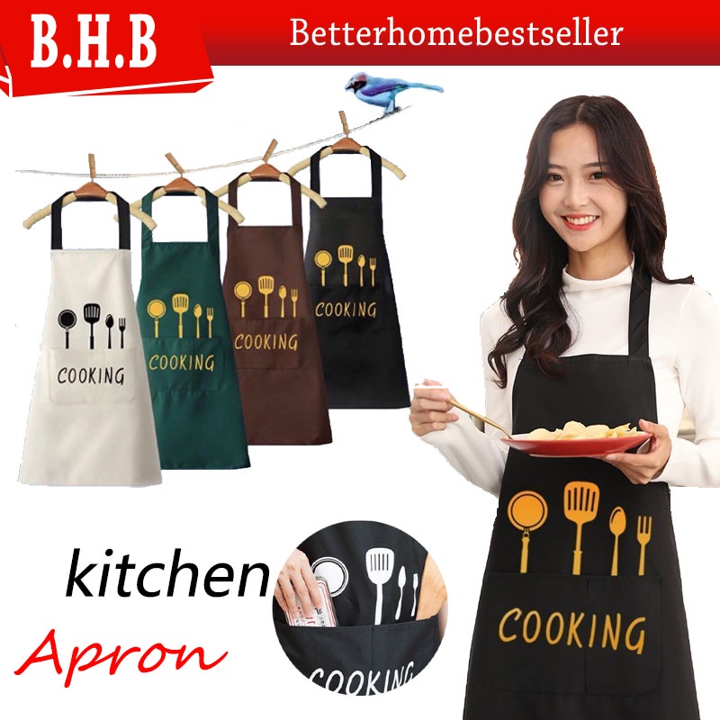 Waterproof apron kitchen Multi-color kitchen apron with pattern apron ...