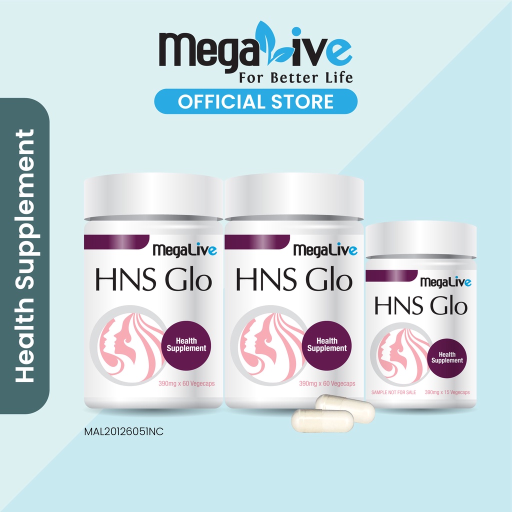 MegaLive HNS Glo (2x60's+15's) | Shopee Malaysia