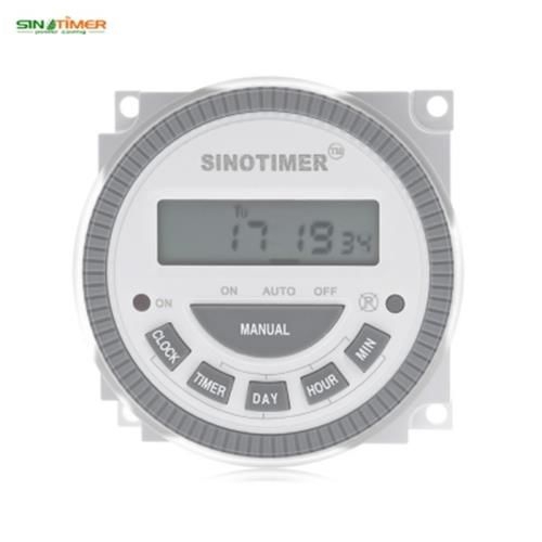 SINOTIMER 110V 16A PROGRAMMABLE CONTROL POWER TIMER (WHITE) | Shopee ...