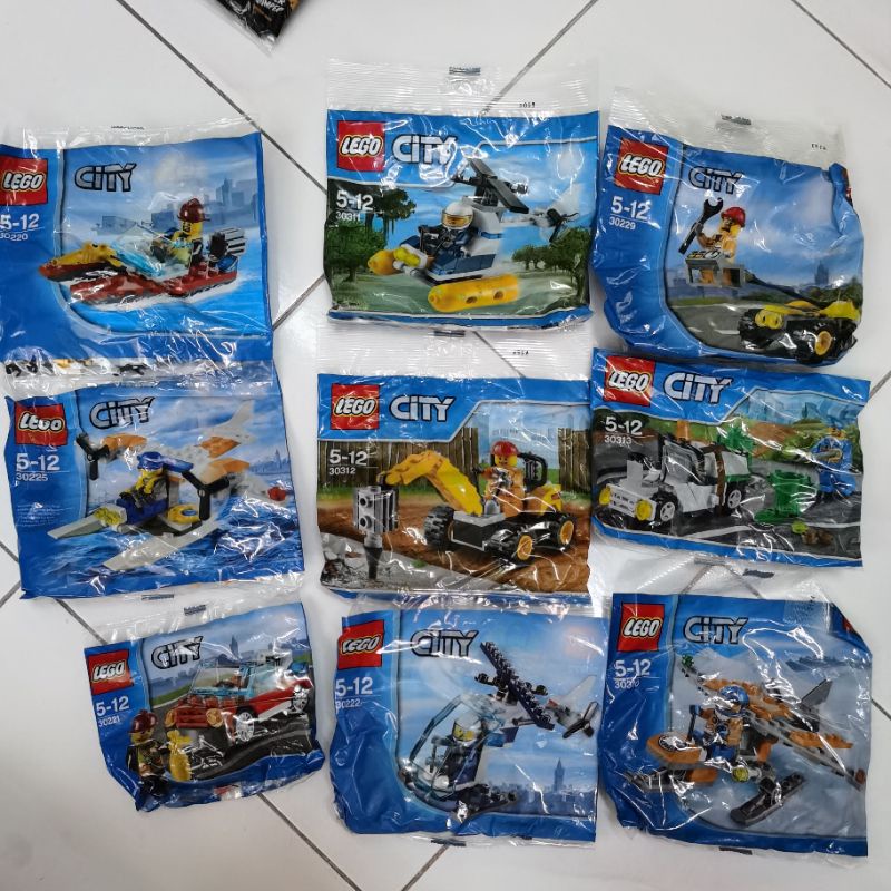 LEGO CITY POLYBAG 9 TYPE | Shopee Malaysia