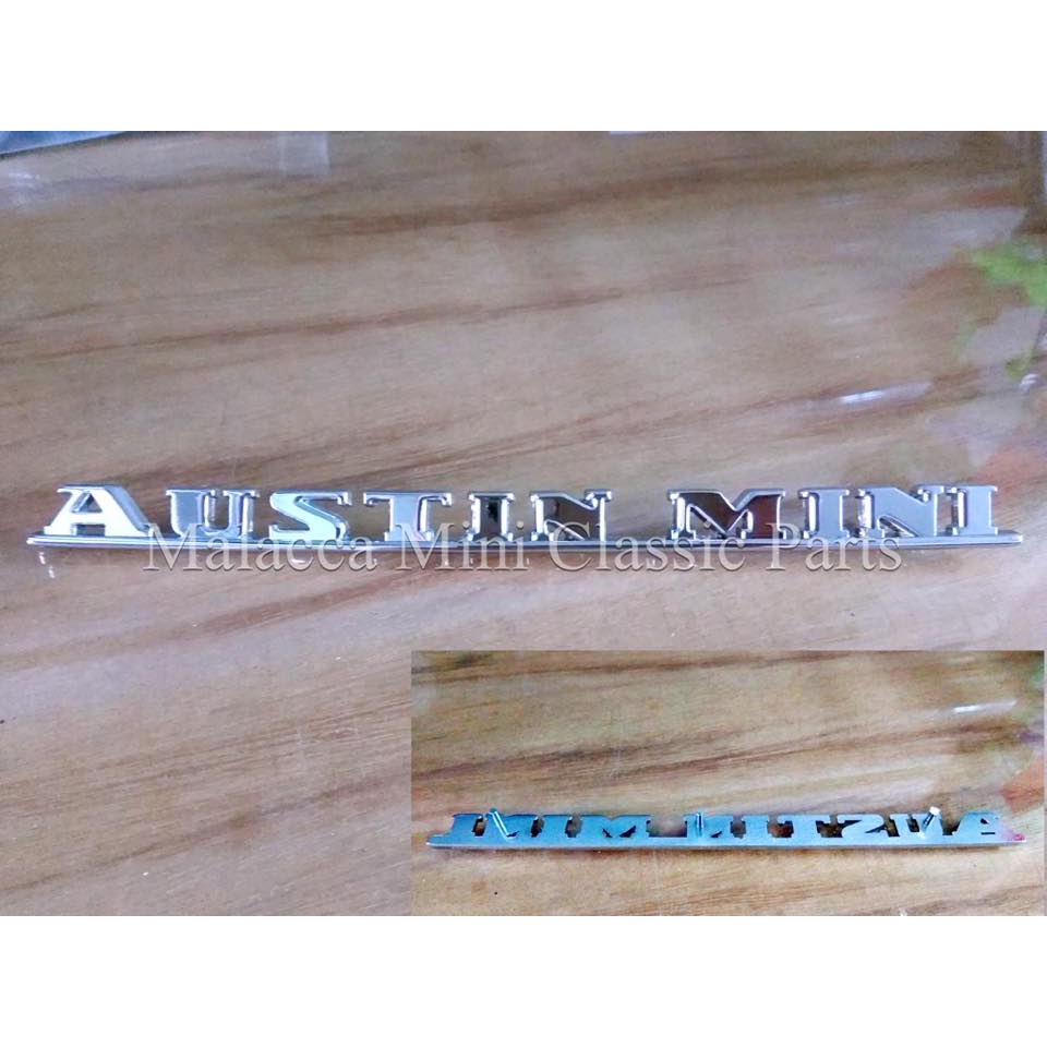 Classic Mini Cooper Mini Rover Mini Austin Script- Austin Mini | Shopee ...