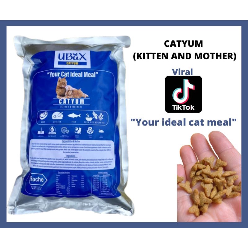 Kibbles Ubax Catyum Kitten and Mother (1kg) | Shopee Malaysia