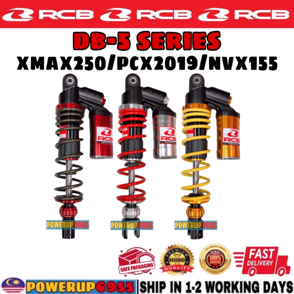 X-MAX XMAX 250 PCX 2019 2020 348MM NVX155 305MM RCB ABSORBER DB5 DB-5 ...