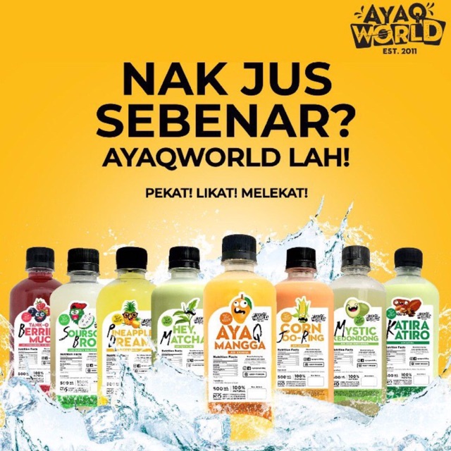 ( Faa ) Ayaq World by bonda | Shopee Malaysia