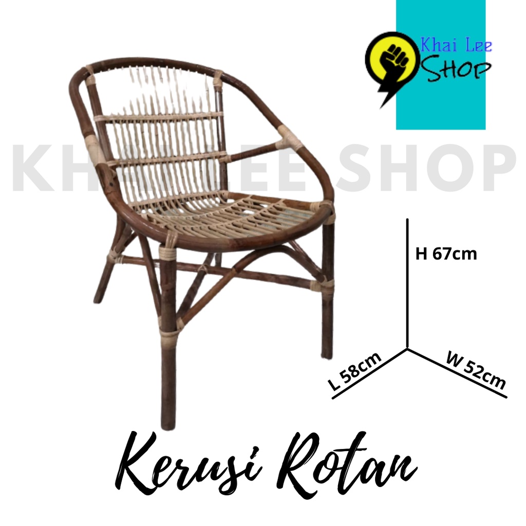 Kerusi Rotan Anyaman Tangan / Relaxation chair handcrafted indoor ...