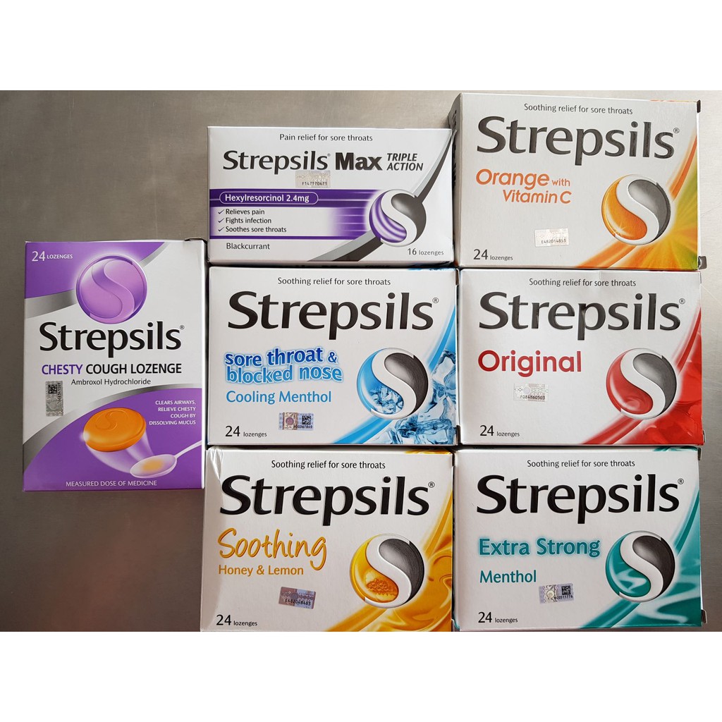 Strepsils 24 Loz(Strepsils max 16Loz) | Shopee Malaysia
