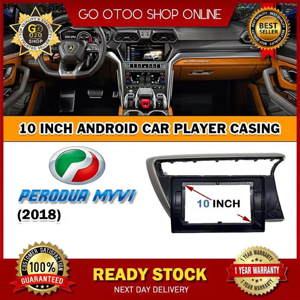 【Android Player Casing】Perodua Myvi/ Alza/ Bezza/ Aruz/ Kelisa/ Kenari ...