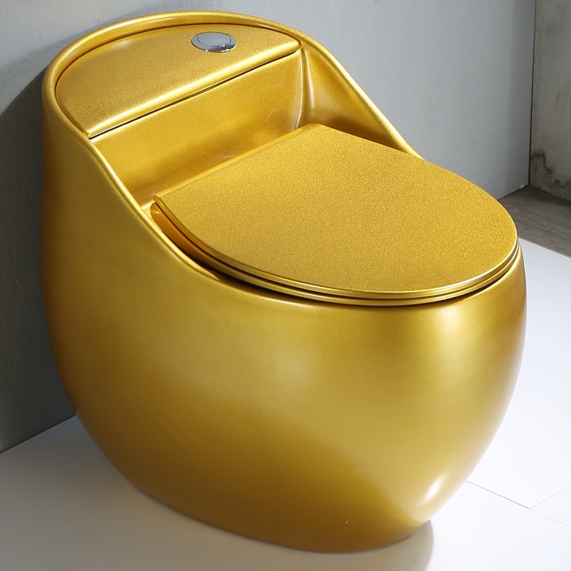 TOILET BOWL GOLD MODERN DESIGN / MANGKUK TANDAS MEWAH GAYA BARU ...