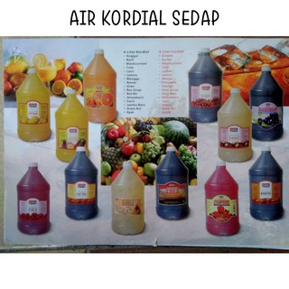 MALAYSIA | Air Kordial Buah, Sedap & Halal | Shopee Malaysia