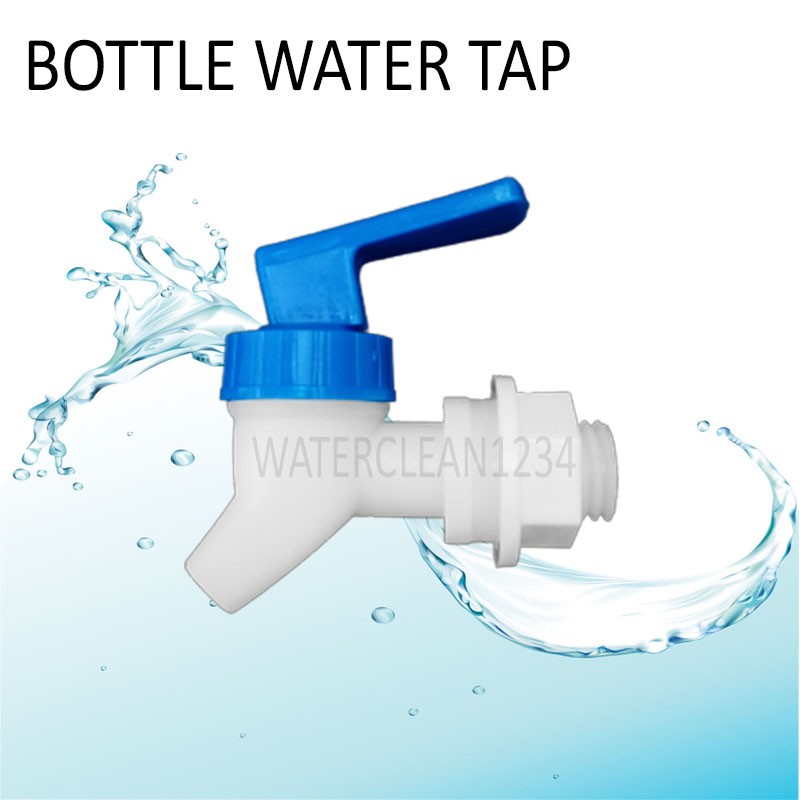 Water tap for 4 gallon / 3 gallon water tank faucet - blue | BeeCost