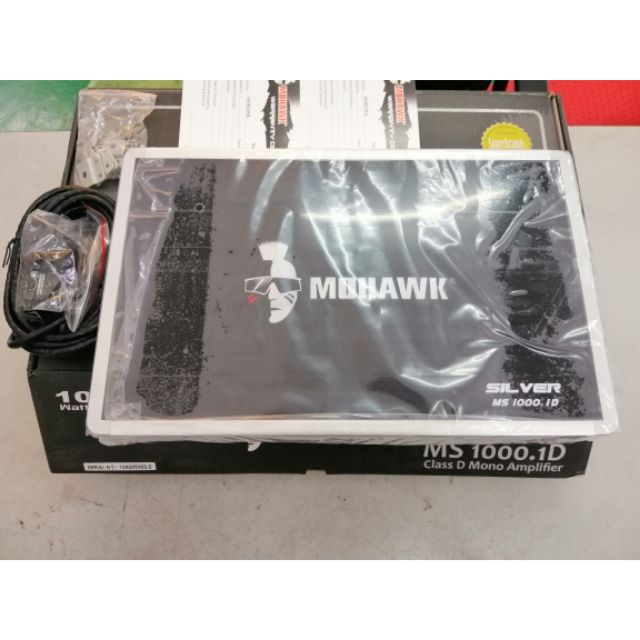 Mohawk monoblock amplifier wiring