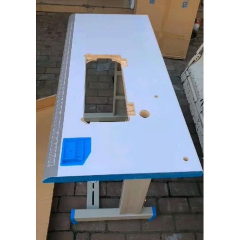 meja kayu untuk mesin industri Table sewing machine Industri | Shopee ...