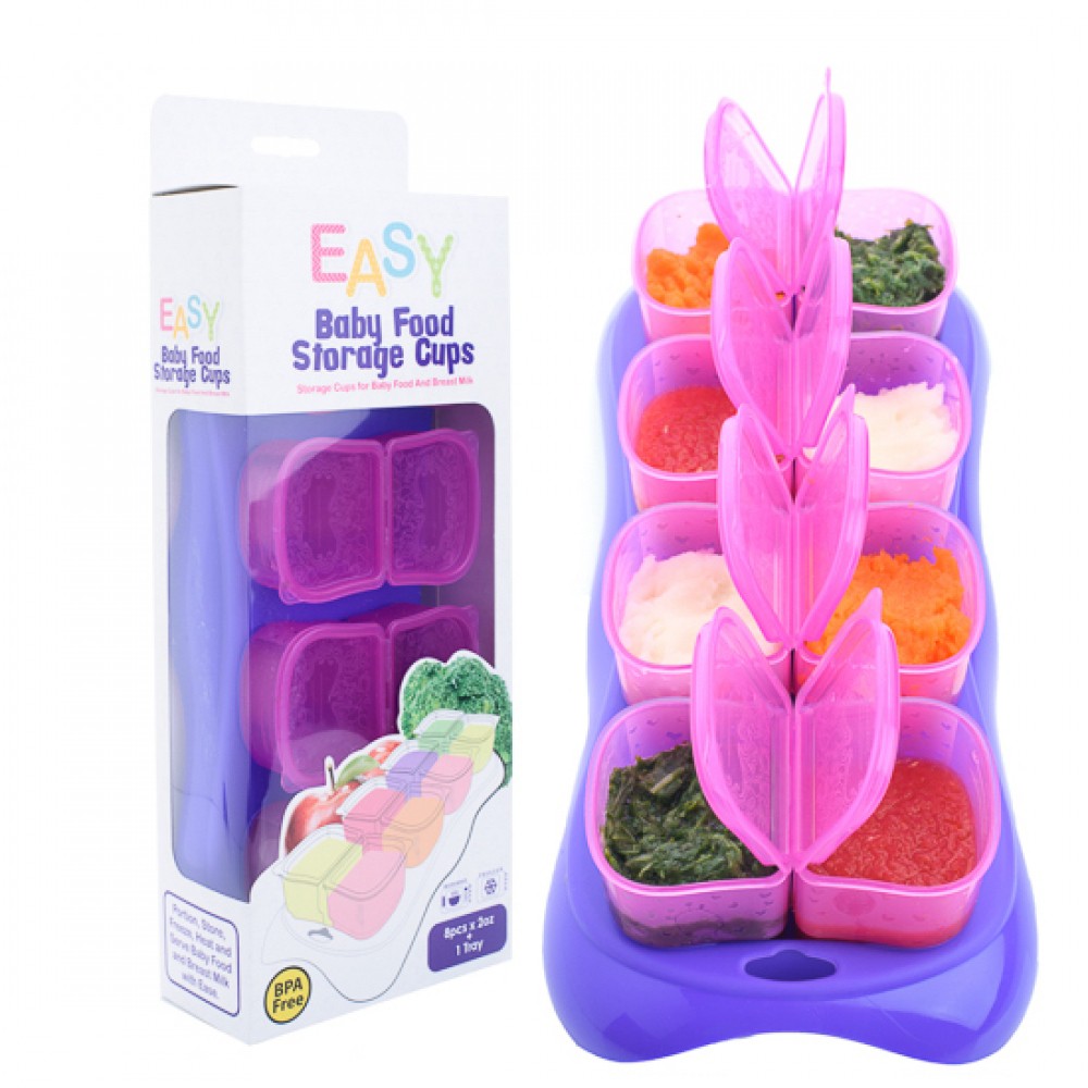 Autumnz EASY Breastmilk & Baby Food Storage Cups (2oz) | Shopee Malaysia