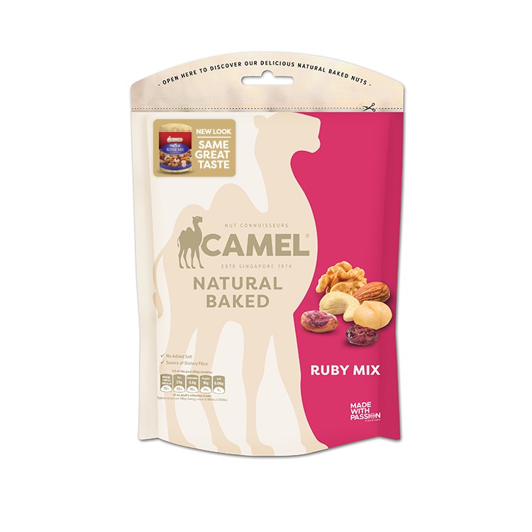 Camel Natural Baked Ruby Mix Nuts 135g | Shopee Malaysia