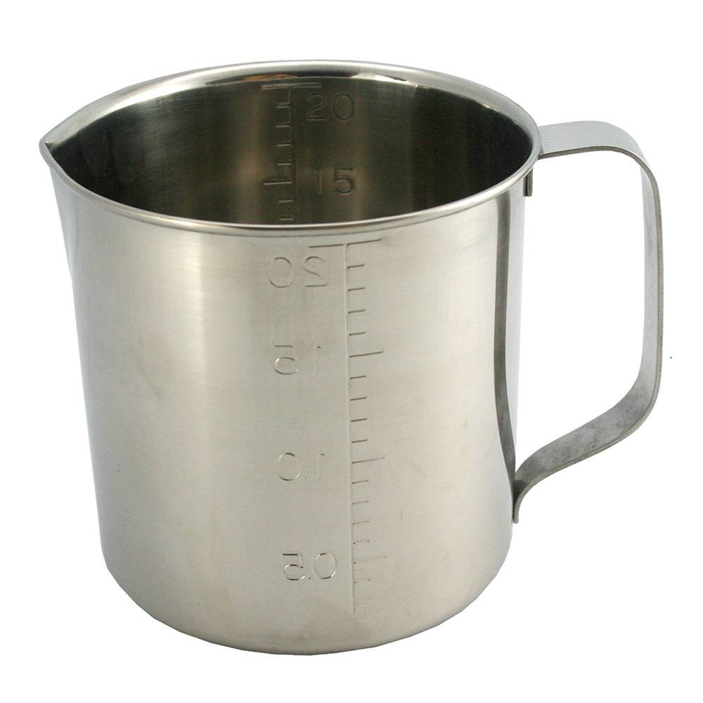 Stainless Steel Measuring Cup With Marking With Handle, 24 Ounces ...