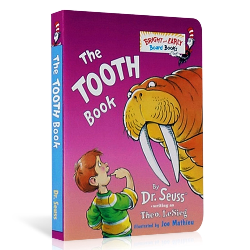 Dr Seuss Series- The Tooth Book Baby Cardboard English picture Story ...