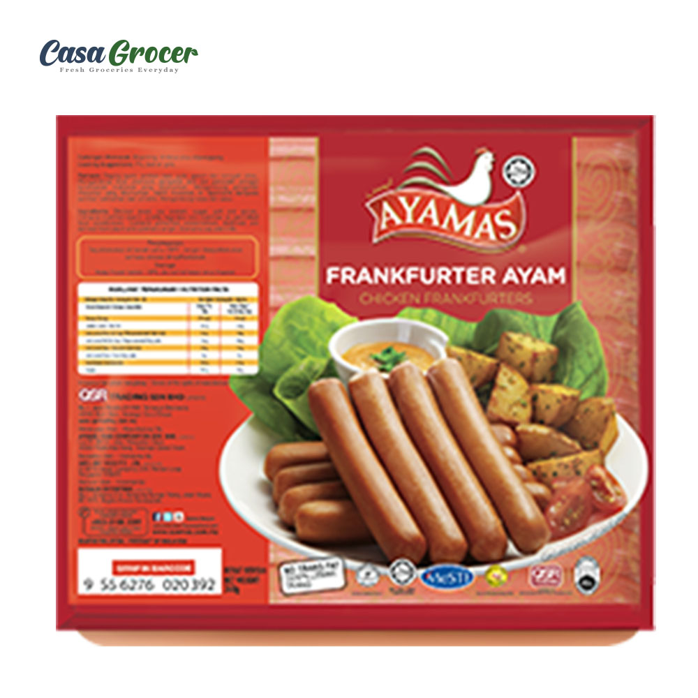 Ayamas Chicken Frankfurters Sausages (Casagrocer) | Shopee Malaysia