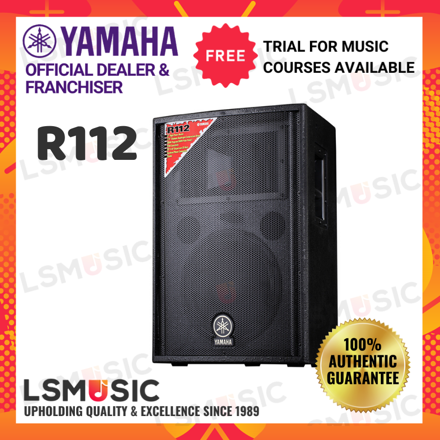 Yamaha Speaker R Series R112 12" 2way Speaker System 400W | Shopee Malaysia