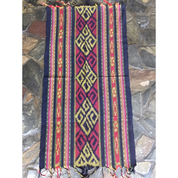 PM02 Sarawak Souvenir Kain Tenun Hand Woven Pua Kumbu Table Runner Mat ...