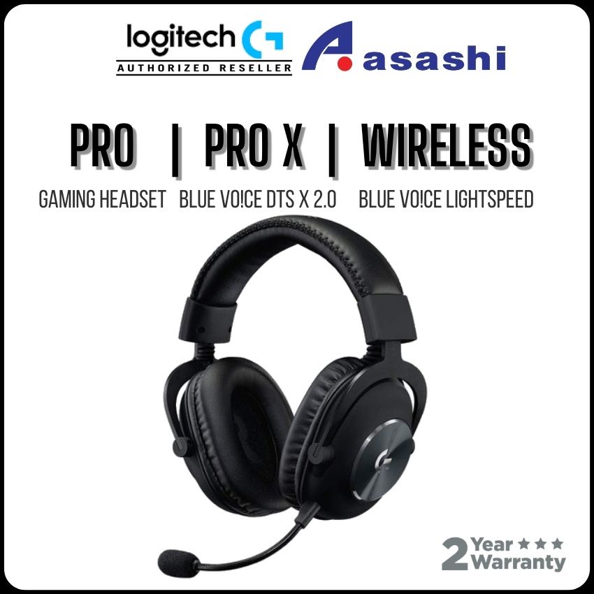 Logitech G PRO Gaming Headset 2nd Generation 981-000814 G PRO X 981 ...