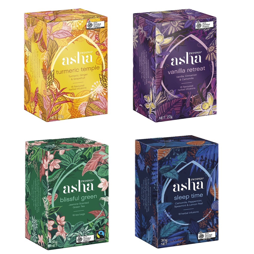 Twinings Asha Herbal Infusions 18 packs | Shopee Malaysia