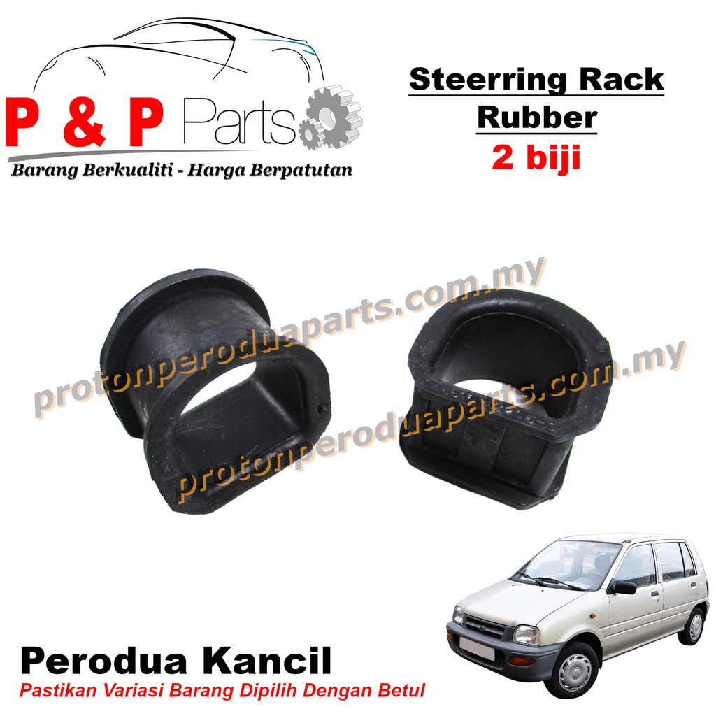 Steering Rack Rubber Getah Silicone Cushion Bush - Perodua Kancil 660 ...