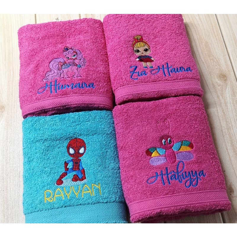 🌹PERSONALIZED NAMA & KARTUN💝 SULAM TUALA BUDAK💝🎈 | Shopee Malaysia