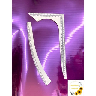 Pembaris untuk baru belajar / pembaris kecil untuk lukis pola Pembaris ...