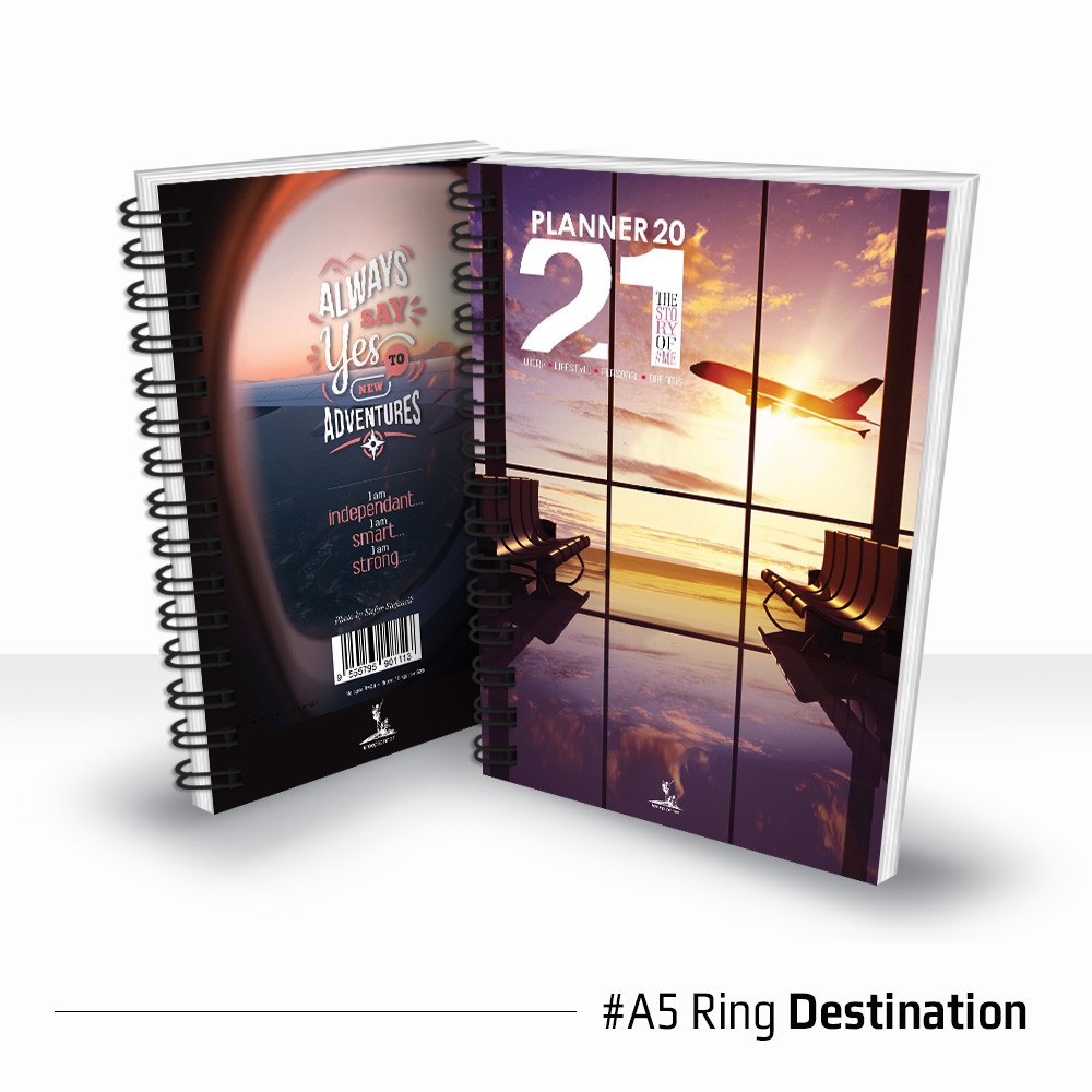 Planner Book 2021 + FREE ! School Planner - RING Destination Ready ...