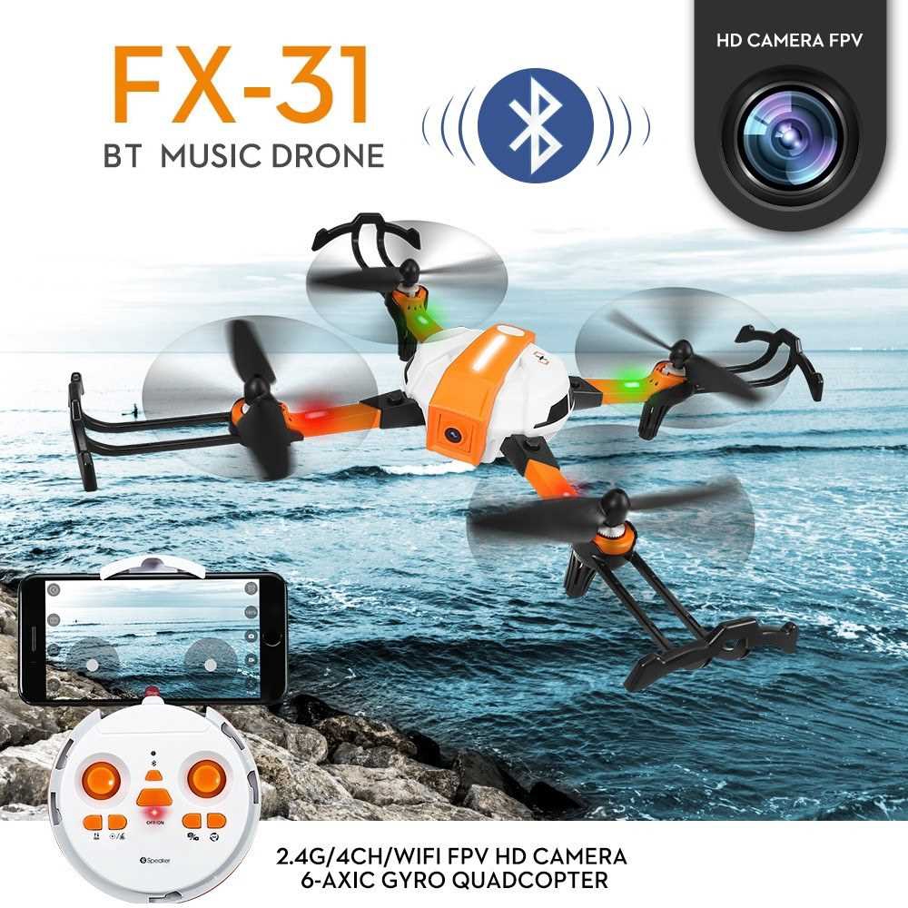 FX-31 RC Drone with Camera 720P Optical Flow Positioning Gesture Photo ...