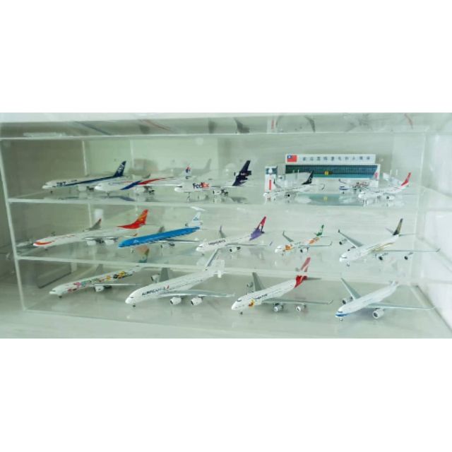 1:4000 Die-cast Aeroplane Display Case | Shopee Malaysia