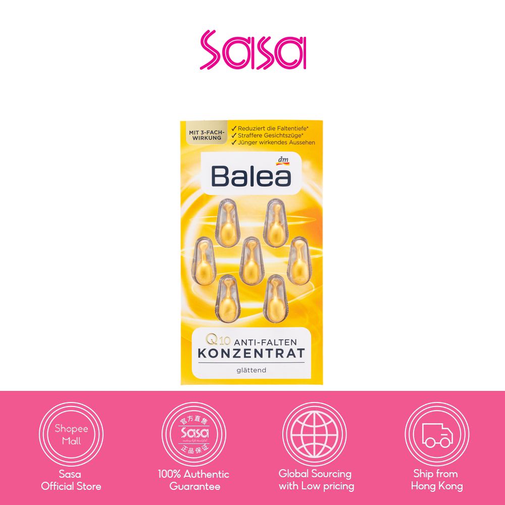 Balea Q10 Anti- Falten Konzentrat 7capsule(s) | Shopee Malaysia