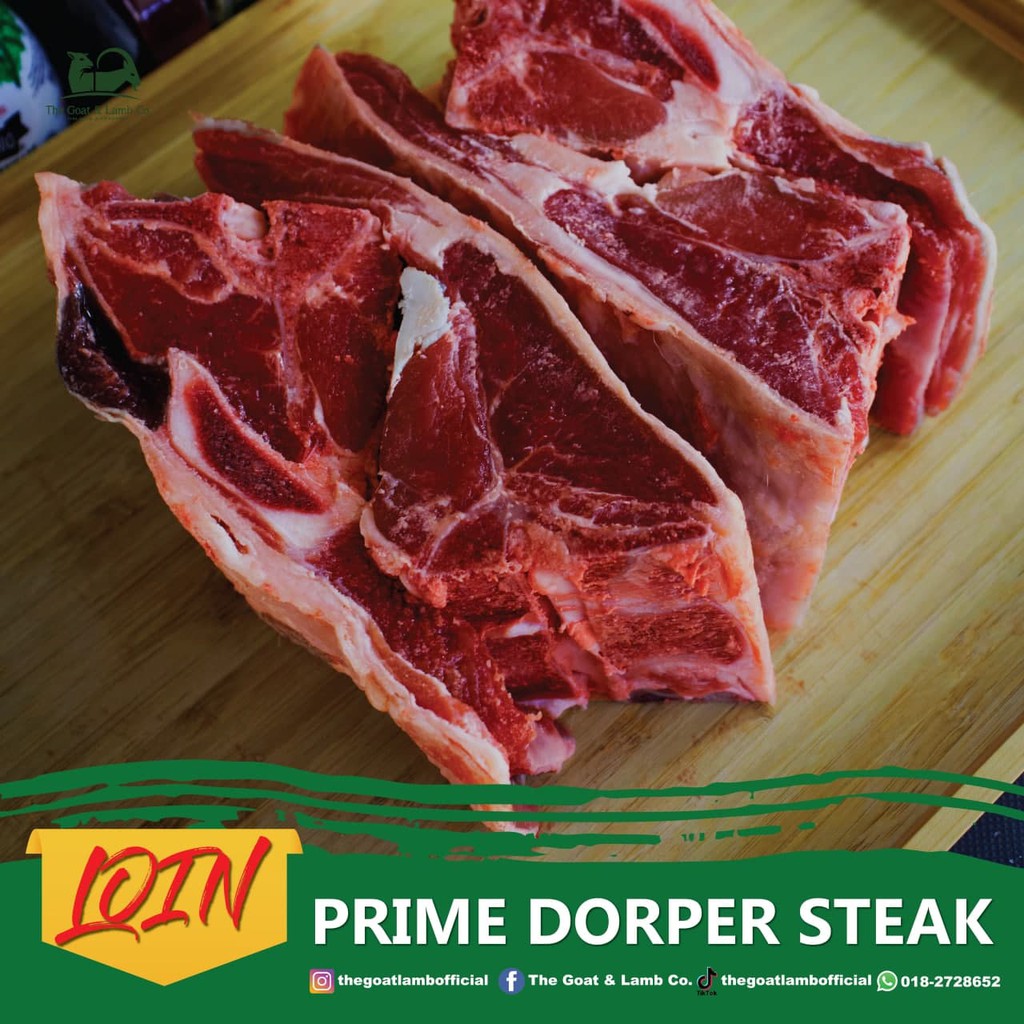 PRIME DORPER STEAK (WAGYU KAMBING - PREMIUM LAMB STEAK ) SET B | Shopee ...